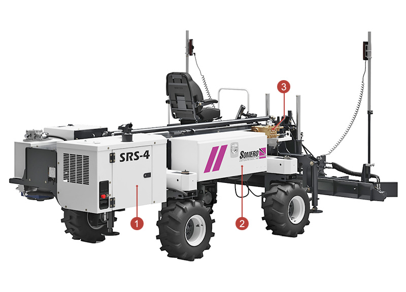 SRS-4 Laser Screed заказать в Казахстане - SOMERO